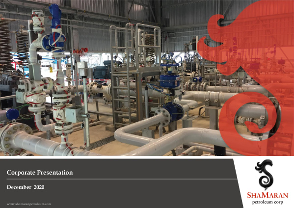 Presentations & Videos |ShaMaran Petroleum Corp.